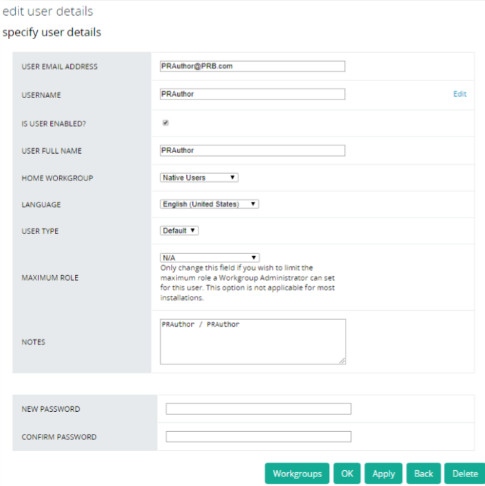 How to Configure Users – PleaseReview